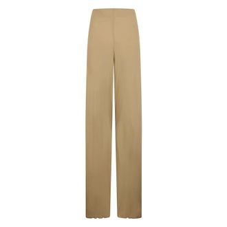 Alberta Ferretti Femme, Pantalons, Beige, Taille: 40 FR Pantalons
