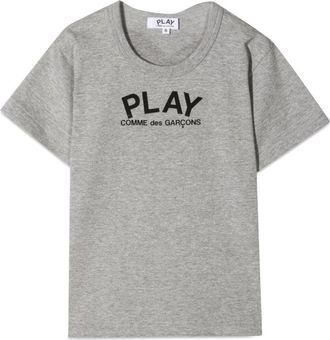 Comme Des Gar&ccedil;ons Cotton Knit T-Shirt - Gray