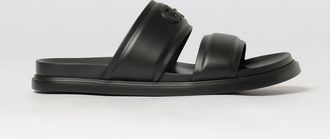 Ferragamo Flache Sandalen aus Gummi mit gepr&auml;gtem Gancini-Logo