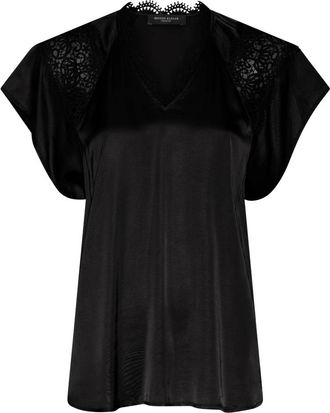 Bruuns Bazaar Femme, Blouses et Chemises, Noir, Taille: 40 FR Blouses