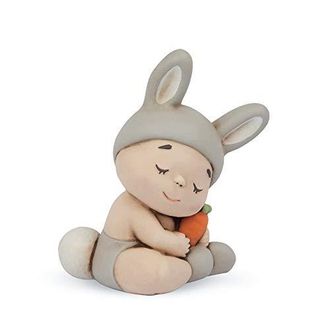 Egan Statuin, Keramik, Elfenbeinfarben, Small