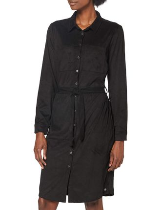 Garcia Garcia Womens W00283 Dress, Black, M