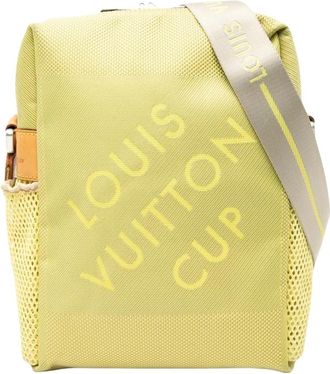 Louis Vuitton Sac bandouli&egrave;re textur&eacute; doccasion - Femme - Pre-owned - Vert - Taille: ONE Size