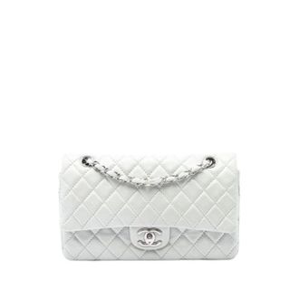 Chanel Pre-owned Vintage Double Flap Shoulder Bag - - Pre-owned - Damen - Wei&szlig; - ONE SIZE