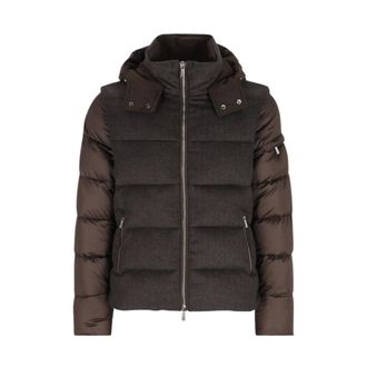 Moorer Casciano-se9 Jacket - Homme - Vestes - Brun - Taille: L