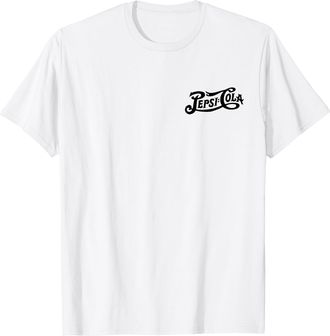Pepsi Retro 1930s Schwarz Text Logo T-Shirt