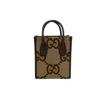 Gucci Sac bandouli&egrave;re en toile Pre-owned - Femme - Pre-owned - Brun - Taille: ONE Size