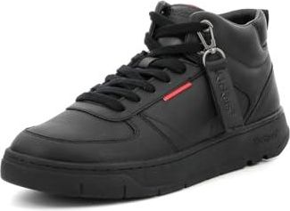 Kickers Allure,Sneakers Haut Multi Noir, 43 EU