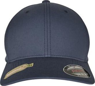 Flexfit Casquette de Baseball Unisexe en Polyester recycl&eacute;, Bleu Marine, S/M