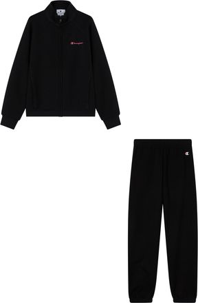 Champion Mädchen Legacy Girls Sweatsuit, Schwarz, XS