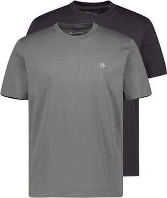 Marc O'Polo Herren T-Shirts gr&uuml;n Baumwolle