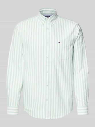 Tommy Jeans Regular Fit Freizeithemd aus reiner Baumwolle