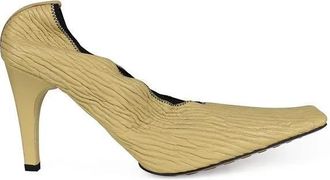 Bottega Veneta Hohe Schuhe - Crunch Pumps - Gr. 35,5 (EU) - in Braun - f&uuml;r Damen