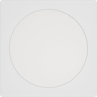 Eglo LED Einbaustrahler Fueva 6, Spot Deckenleuchte, eckiger Einbauspot, Deckenstrahler aus Kunststoff in Weiß, warmweiß-kaltweiß, 16,6 x 16,6 cm