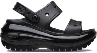 Crocs Mega Crush Sandales Unisex Black 36