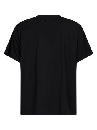Maison Margiela Mens T-Shirt Overdyed Jersey Black Cotton T-Shirts And Polos