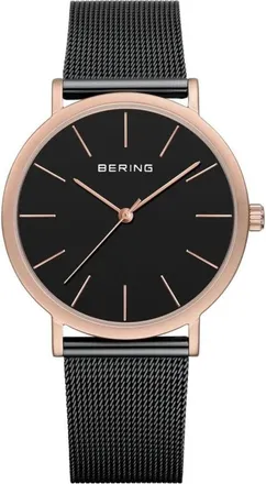 Bering Bering, unisex, Accessoires, Noir, Taille: ONE Size Montre habill&eacute;e en acier inoxydable