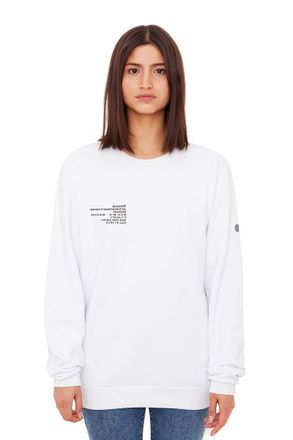 Blissker Unisex Alpha Sweater White