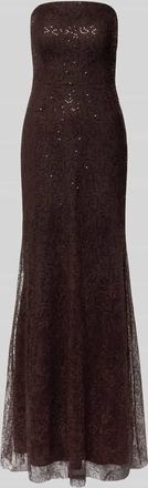 Troyden Collection Maxikleid im Off-Shoulder-Look mit Pailletten
