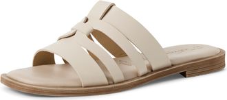 Tamaris Pantolette Damen Blockabsatz beige,EU 40