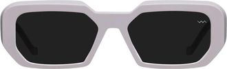 Vava unisex, Accessoires, Blanc, Taille: 53 MM Lunettes de soleil élégantes pour un usage quotidien