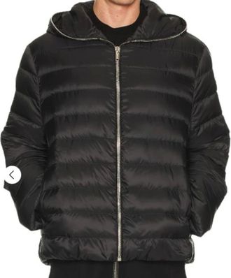 Moncler Homme, Vestes, Noir, Taille: L Ziplock Hooded Down Jacket