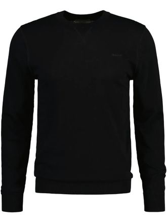 GANT pull à logo brodé - Noir