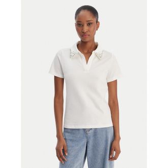 Marella Poloshirt Emme by Marella Onirica 2615951011 Wei&szlig; Regular Fit