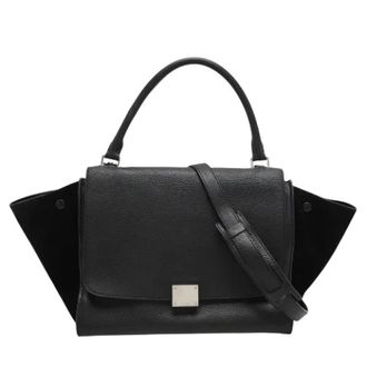 Celine Sac Trap&egrave;ze Pre-owned - Femme - Pre-owned - Noir - Taille: ONE Size