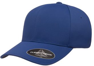 Flexfit Delta Herren-Cap, nahtlos, Einheitsgröße, Kastanienbraun, Größe L-XL, Königlich (Royal), L/XL