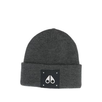Moose Knuckles Logo-plaque Wool Beanie