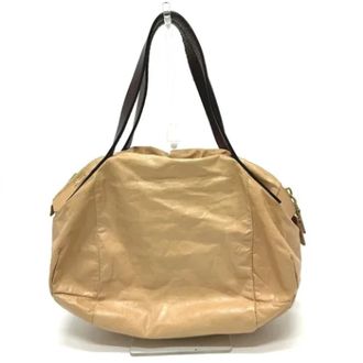 Celine Pre-owned Cuir sacs-celine - Femme - Pre-owned - Beige - Taille: ONE Size