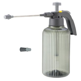 Generic Drucksprühgerät - 2L Sprühflasche Mit PP -Kopf | Transparent Manual Wassering Flasche | Gartenpistolendruck Luftdruck Für Pflanzen Und Innenreinigung 