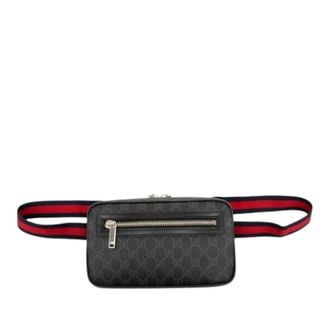 Gucci Sac bandouli&egrave;re vintage Pre-owned - Homme - Pre-owned - Gris - Taille: ONE Size
