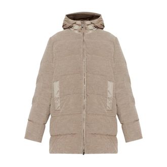 Paul & Shark Daunenjacke mit Kapuze - - Jackets - Damen - Beige - L