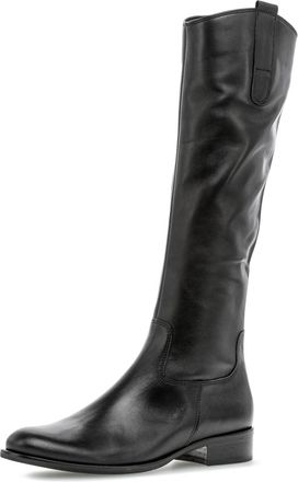 Gabor Damen Klassische Stiefel, Frauen Stiefel,uebergangsschuhe,lederstiefel,rei&szlig;verschluss,Boots,Winterstiefel,schwarz,37.5 EU / 4.5 UK