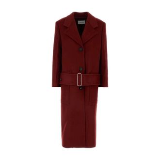 Ferragamo Tiziano Mantel - - Coats - Damen - Rot - XS