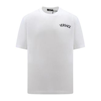 Versace Milano Stamp T-Shirt - - Tops - Herren - Wei&szlig; - M