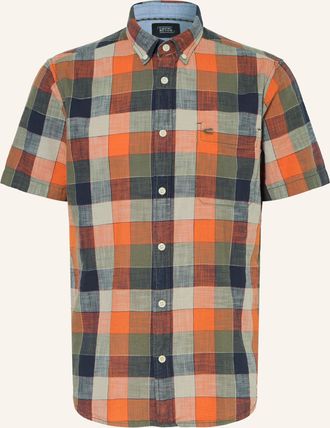 Camel Active Camel Active Kurzarm-Hemd Regular Fit orange