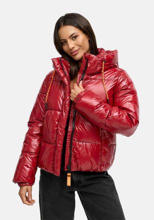 Marikoo Winterjacke Skyraa Leicht gl&auml;nzendes Obermaterial mit moderner Steppung