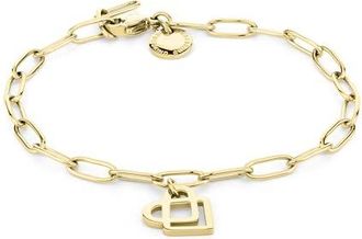 Liebeskind BERLIN Bijoux en forme de coeur pour femme - Bracelets, colliers et boucles doreilles en acier inoxydable avec ic&ocirc;ne en forme de coeur - Disponible en