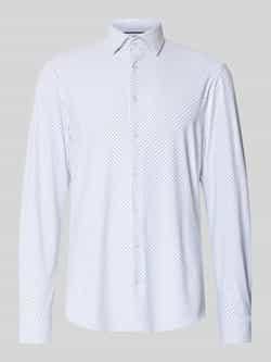 Jake*s Slim Fit Business-Hemd mit Kentkragen
