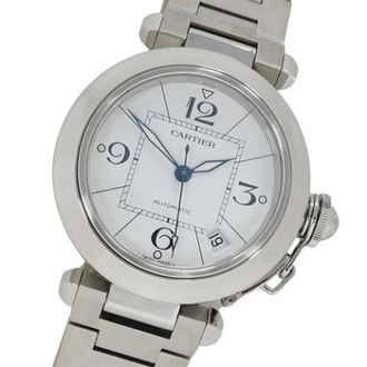 Cartier Montre vintage doccasion - Homme - Pre-owned - Blanc - Taille: ONE Size