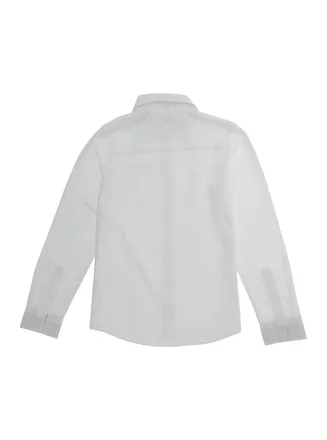 Burberry Boys Shirt White Cotton