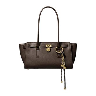 Michael Kors Hamilton Moderne Small Satchel - - Bags - Damen - Braun - ONE SIZE