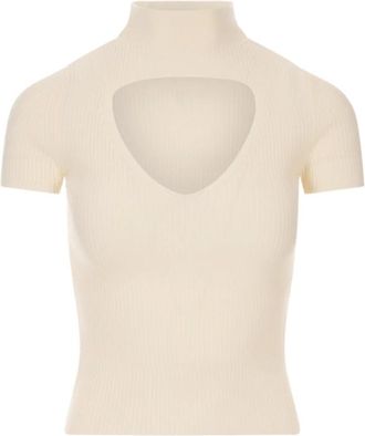 Diesel Femme, Pulls, Blanc, Taille: 38 FR M-Olive Top