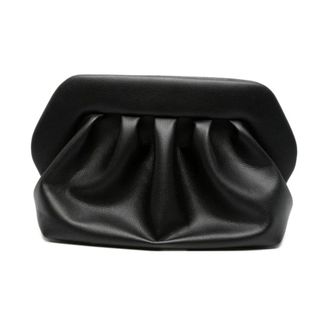 Themoir&egrave; Femme, Sacs, Noir, Taille: ONE Size Bios Gathered Clutch