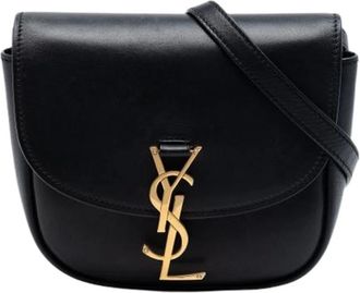 Saint Laurent Sac bandouli&egrave;re Kaia Pre-owned - Femme - Pre-owned - Noir - Taille: ONE Size