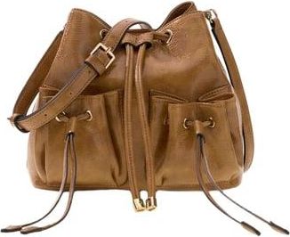 Guess Sac seau effet cuir vernis