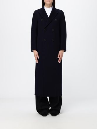 Max Mara Manteau long crois&eacute; en cachemire avec col &agrave; revers